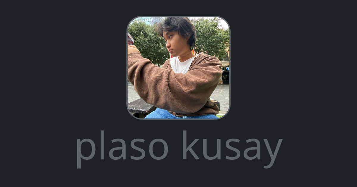 Portfolio | Plaso Kusay